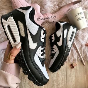 Nike | Shoes | Nwt Nike Id Air Max 9 Custom Oreo | Poshmark
